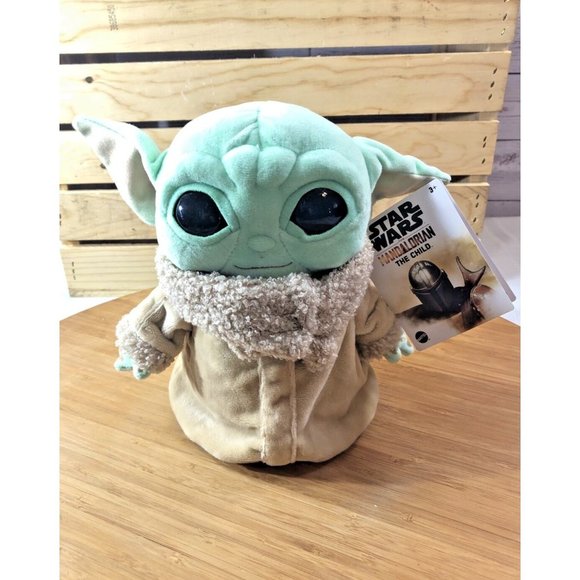 Mattel | Toys | Disney Star Wars Plush Toy Grogu Soft Doll From ...